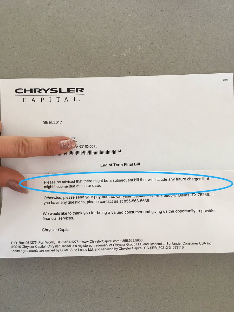Chrysler Financial Services Payment