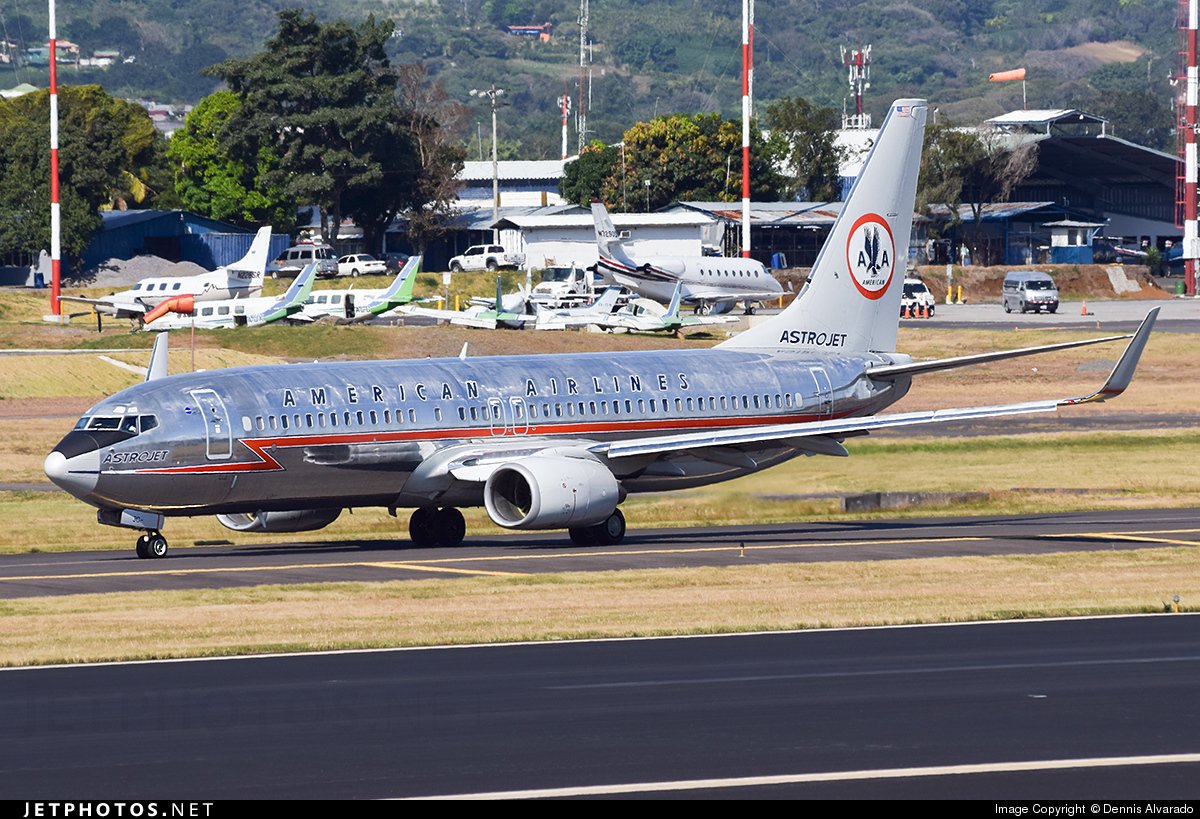? Special livery news: The ‘Astrojet’ N951AA has been repainted. N905NN ...