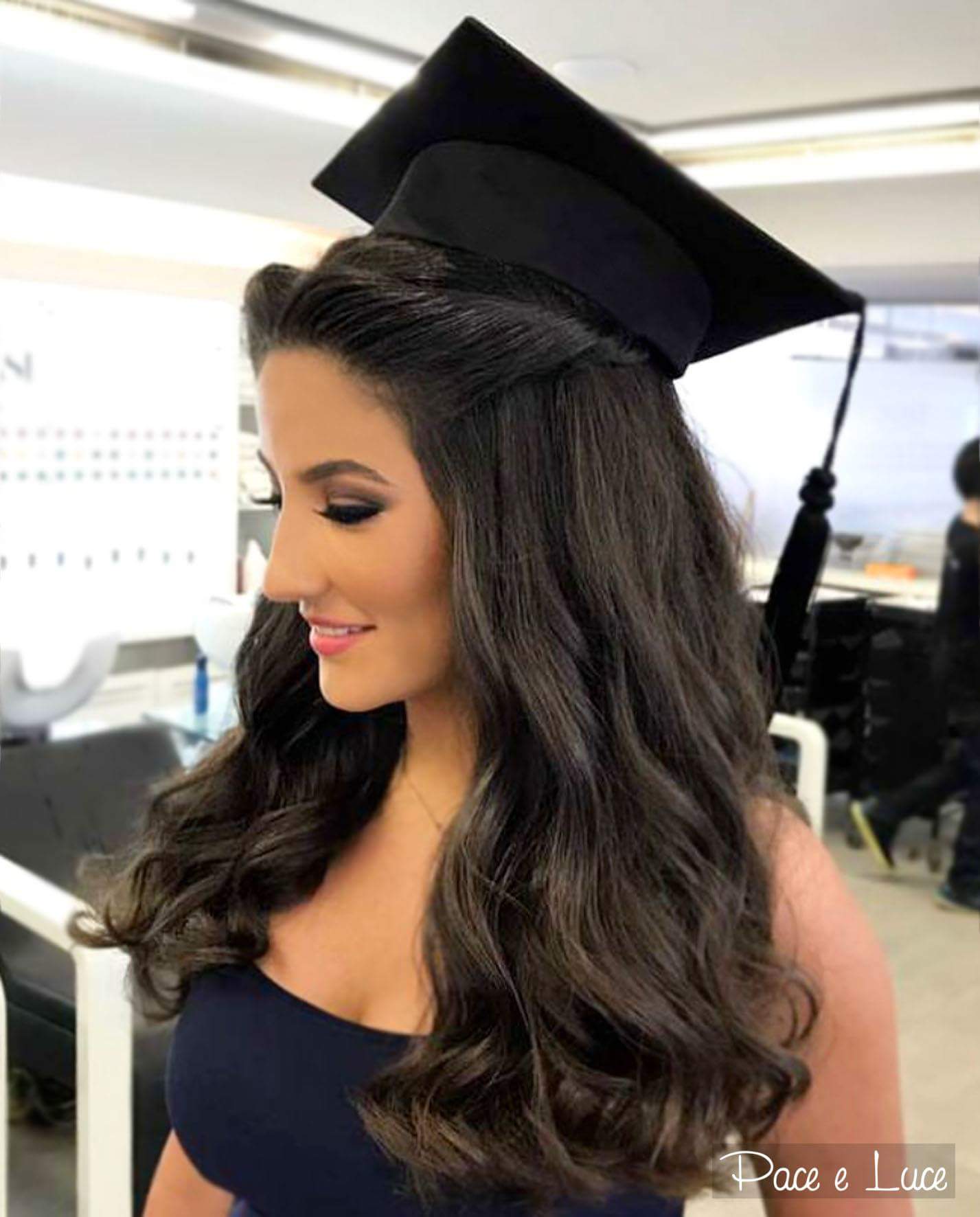 Graduation Hairstyles For Long Black Hair