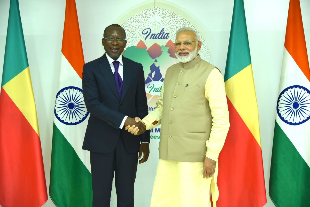 Mr. Patrice Talon, the President of Benin met Prime Minister on the ...