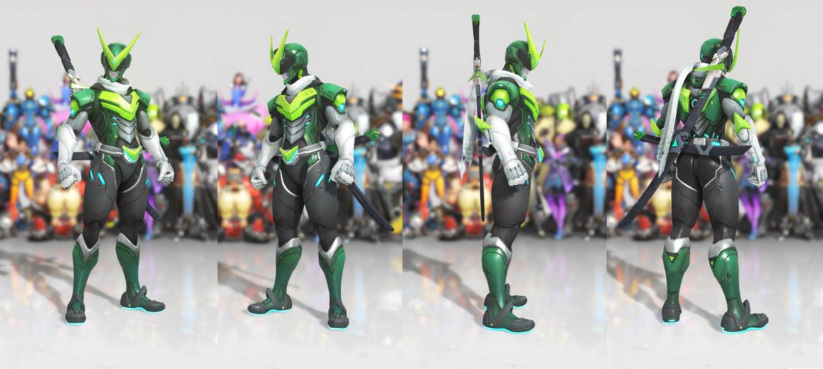 New Genji skin = green Viewtiful Joe? : r/Overwatch