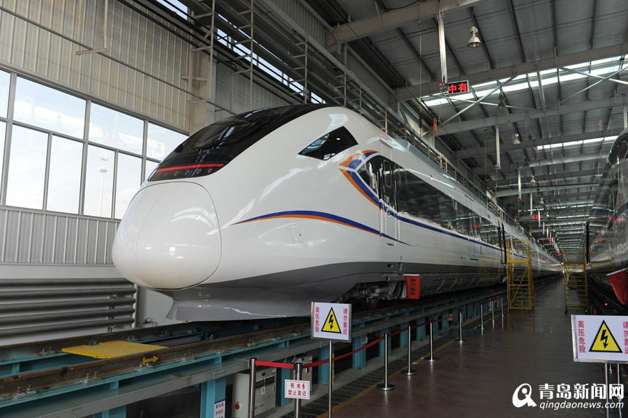 China's first 160 km/h inter-city express train to shuttle between ...