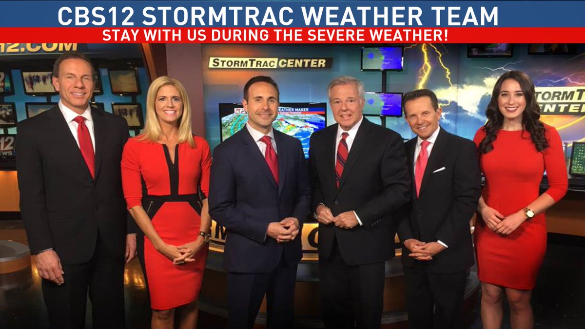 Stay with the CBS12 StormTrac Weather Team for severe weather updates ...