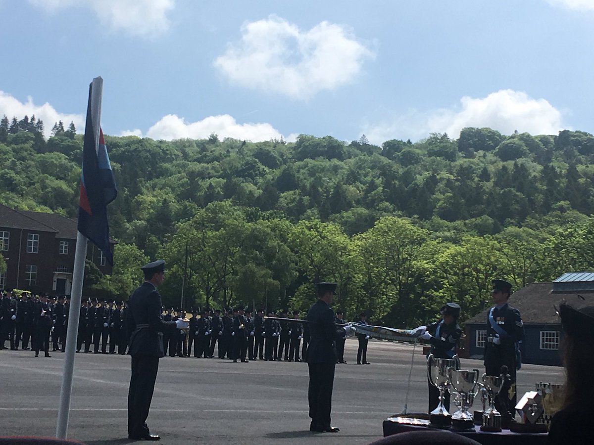 I've been at RAF Halton today with the Duchess of Cornwall as she ...
