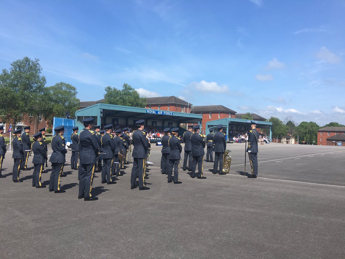 I've been at RAF Halton today with the Duchess of Cornwall as she ...