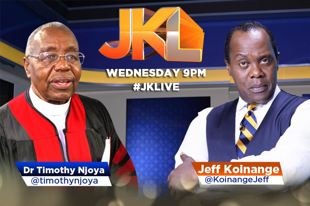 On JKLive tonight, meet Dr Timothy Njoya . . . w/ KoinangeJeff , 9pm ...