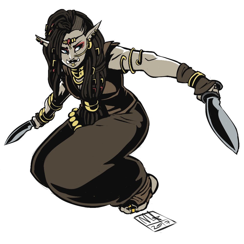 Half Orc Rogue