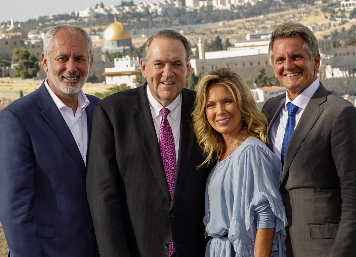 In jerusalem today with matt and laurie crouch and sammy smadja of the ...