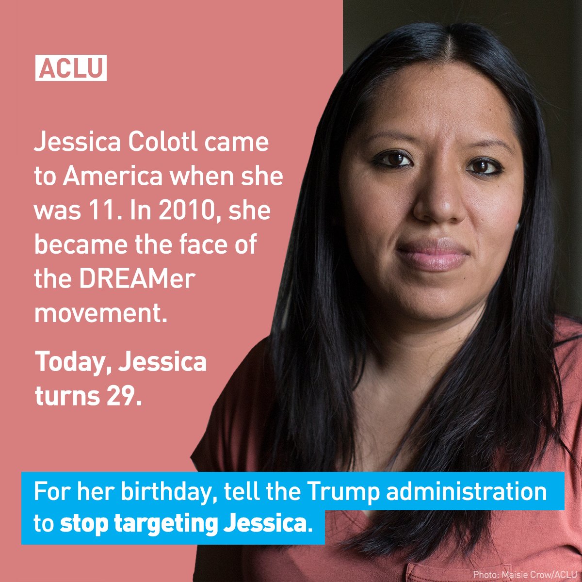 For her birthday, tell the Trump administration to stop targeting ...