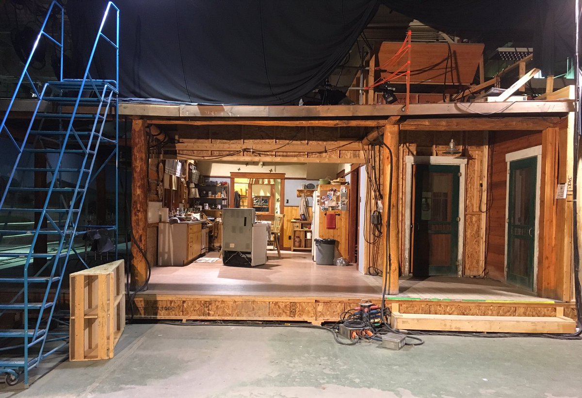 While filming goes on in Amy & Ty's loft a few metres away the ranch ...