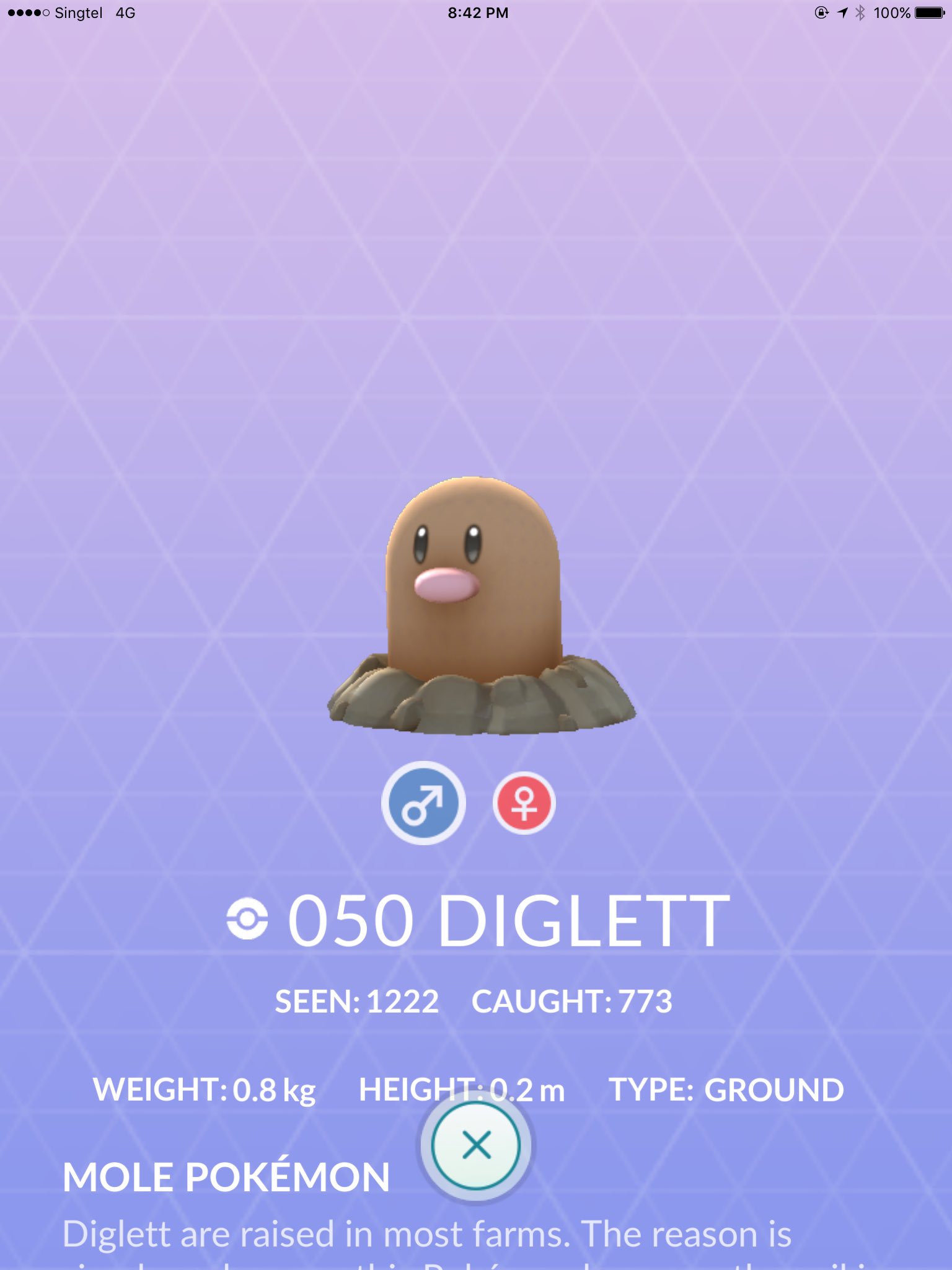 Diglett Tooth Or Nose