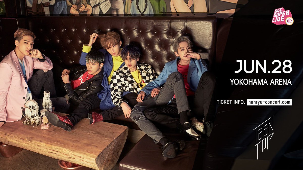 0628 YOKOHAMA ARENA SGC SUPER LIVE IN JAPAN #TEENTOP 準備されました! #teentop ...
