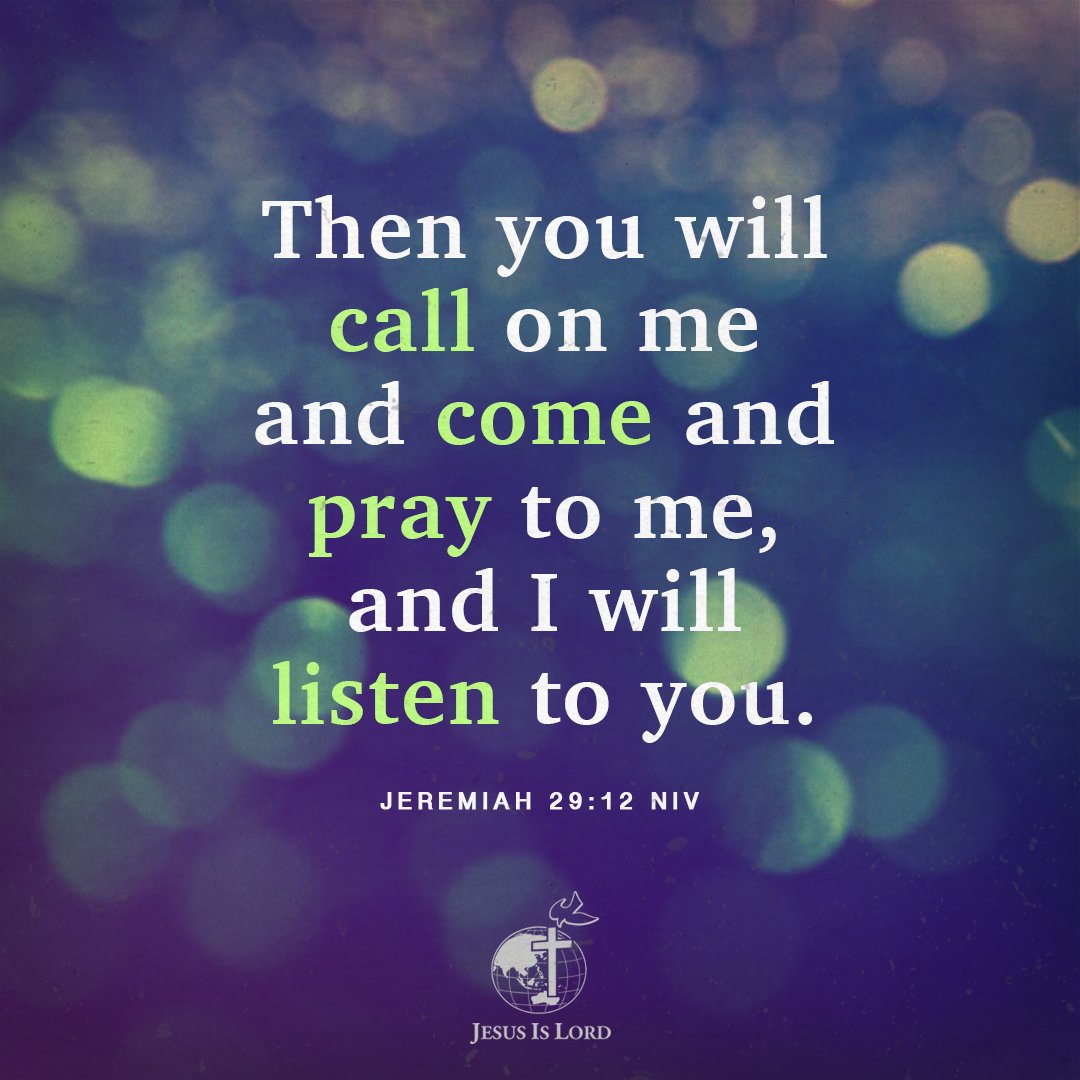 Jeremiah 29 12 Bible Verse