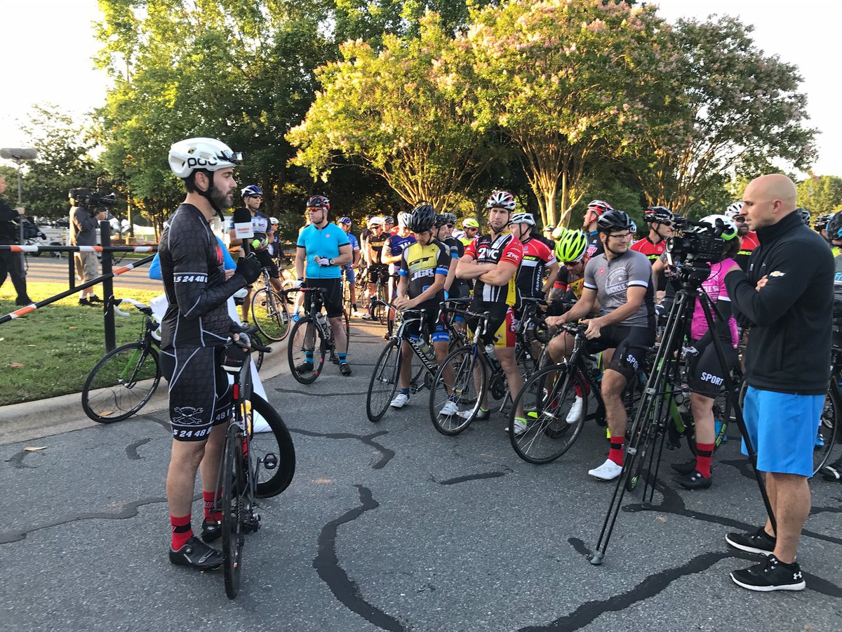 .JimmieJohnson is kicking off his Friday morning with a 69-mile bike ...