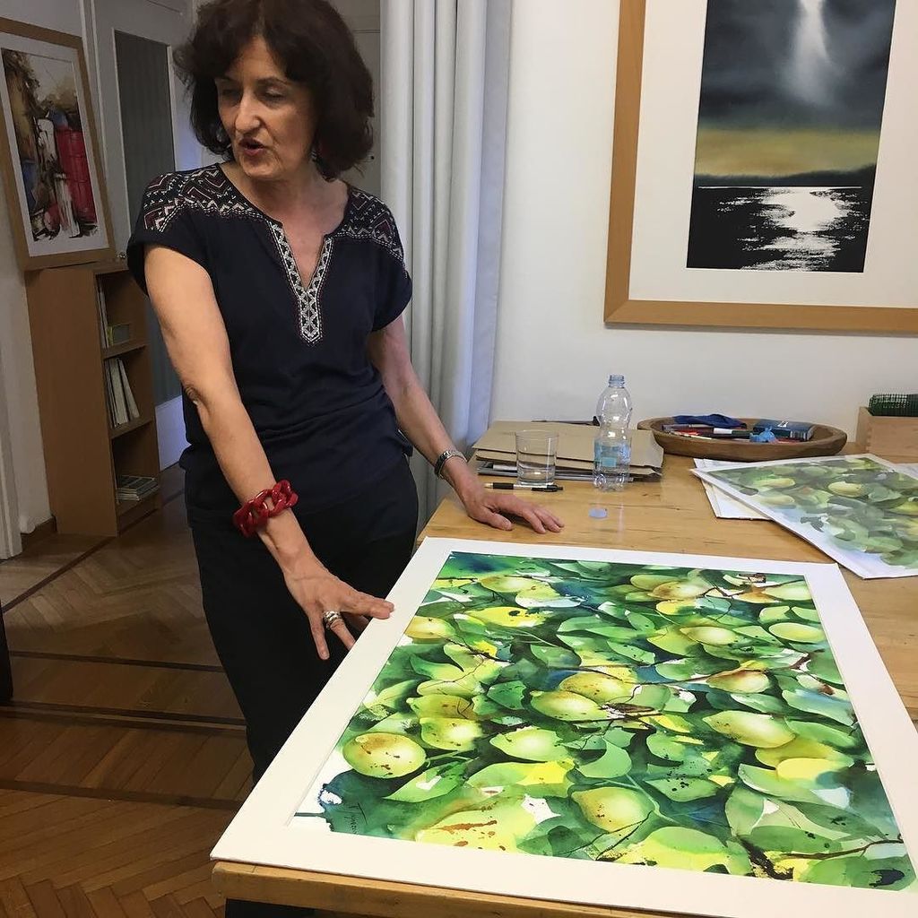 Nadia : glad meet artist Nadia tognazzo gorgeous watercolor | LILIAN ...