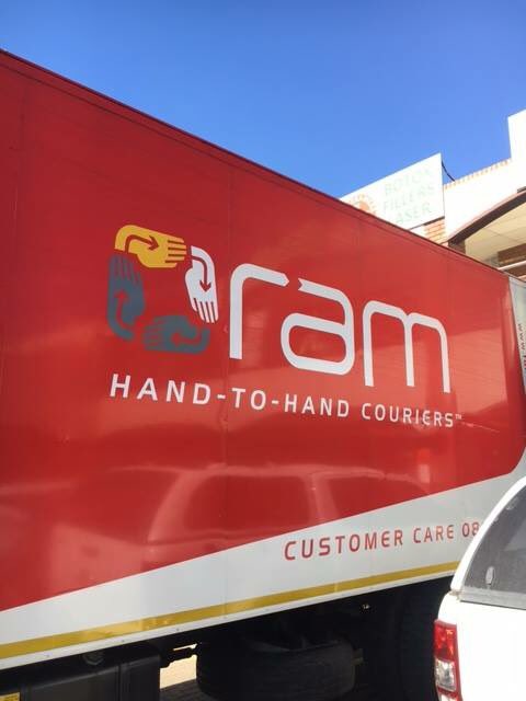 Ram Couriers Logo