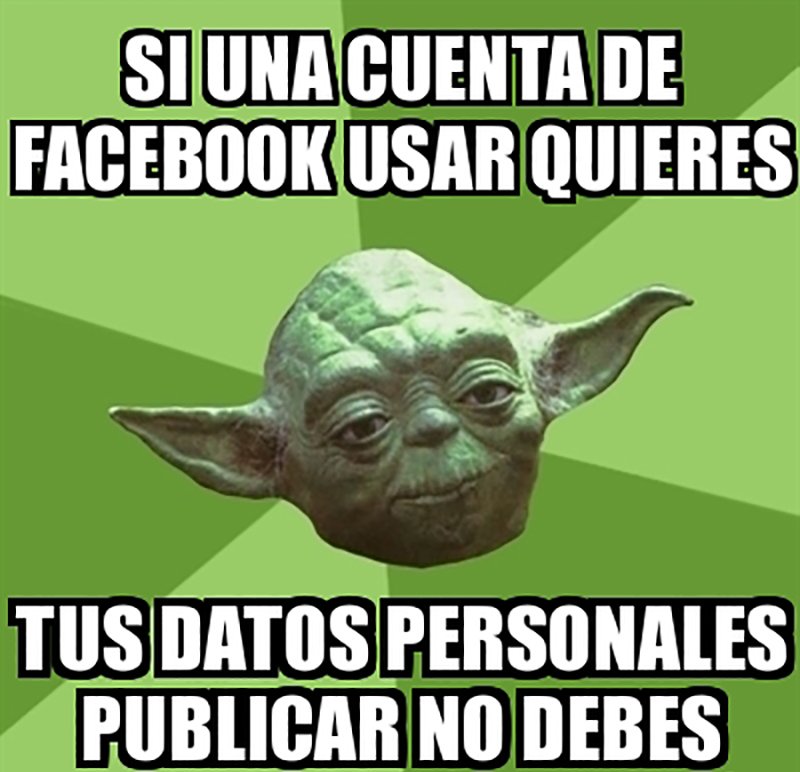 Mala fe hará pastel memes proteccion datos Arena Encantador Generalizar