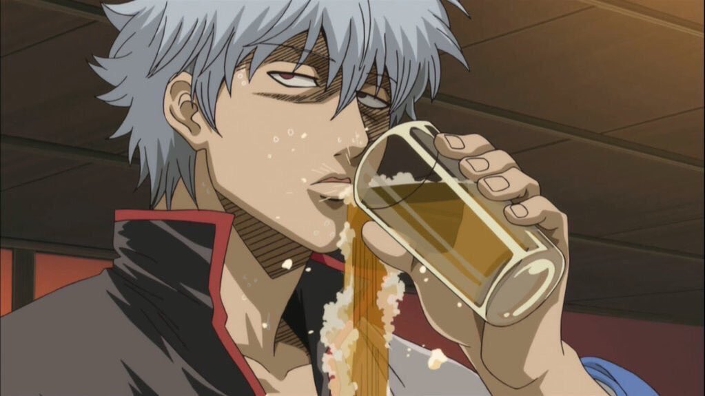 Shocked Anime Face Gintama