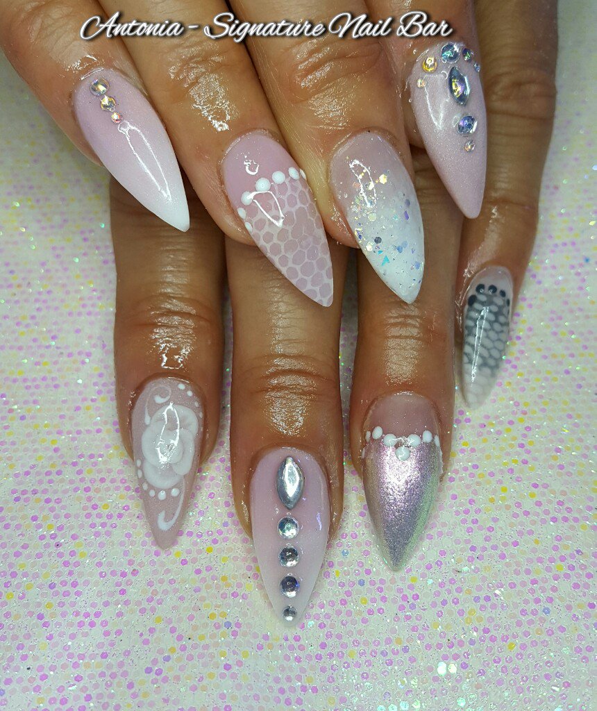 Wedding anniversary nail designs 60 photos - Astyledwedding.com