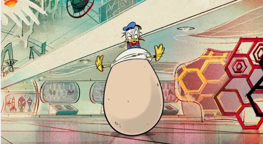 Donald Duck Angry Bird