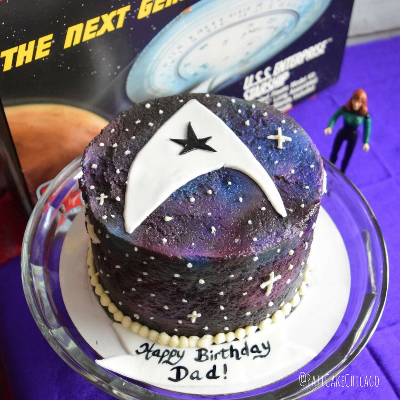 Star Trek Next Generation Cake