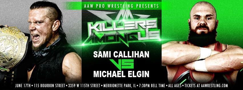 AAW Killers Among Us - Primeiros combates anunciados! - The Best of ...