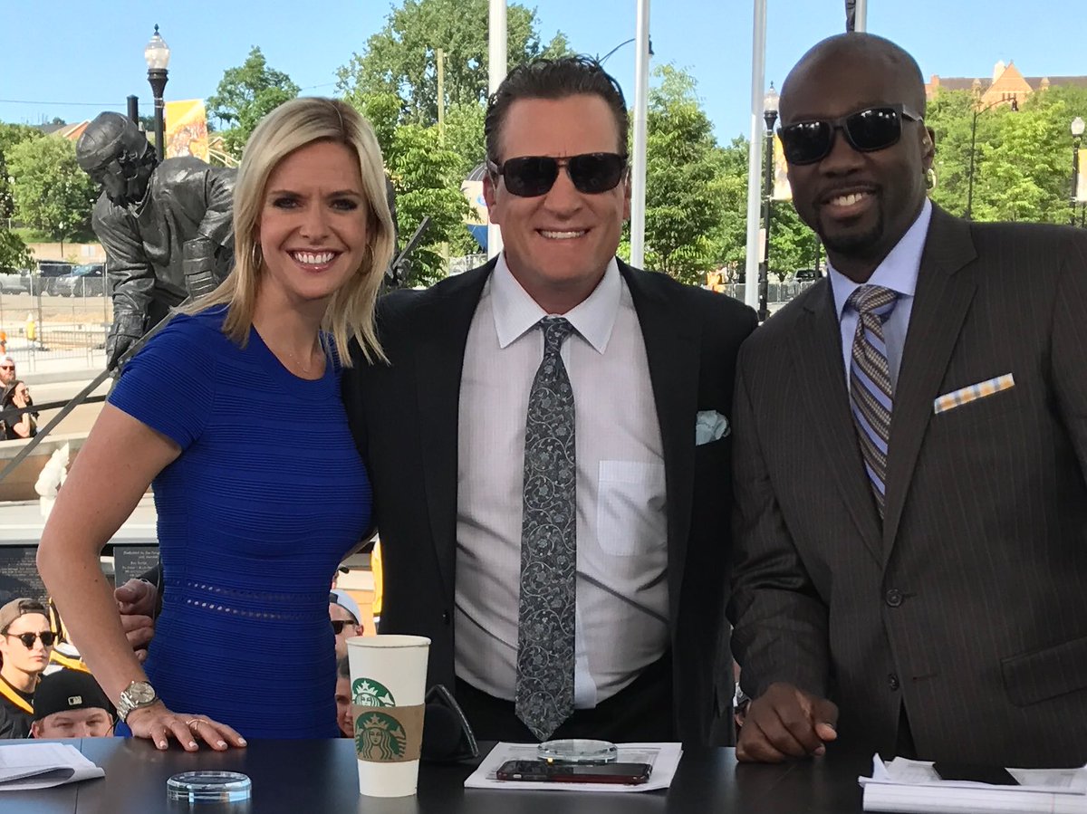 Missed the shades memo, but I'm ready! Game 1 StanleyCupFinal Pregame ...