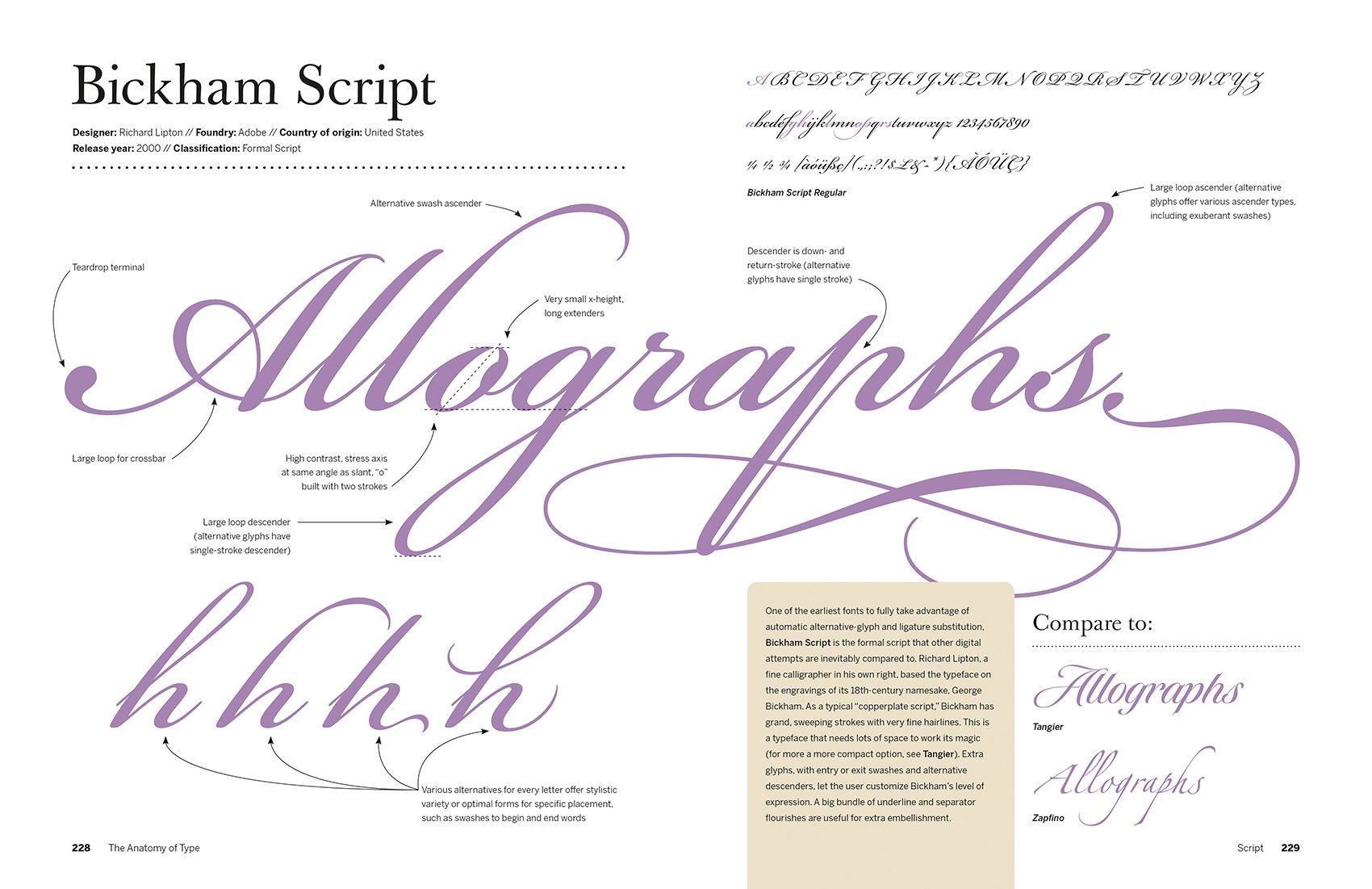 Bickham Script Font