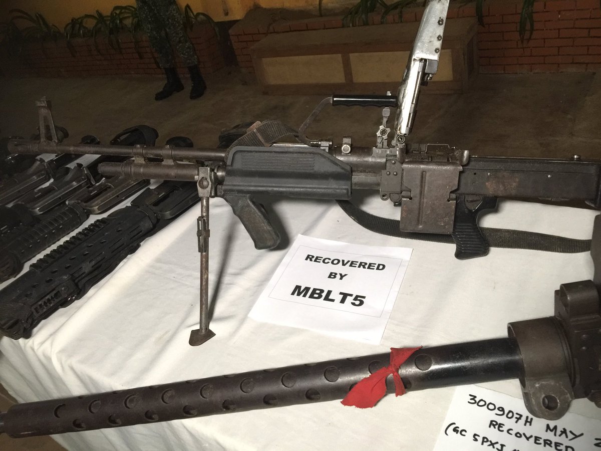 LOOK: Weapons, uniforms, ammos, ISIS flags, comm devices recovered from ...