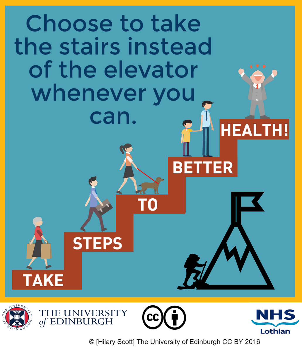Take the stairs