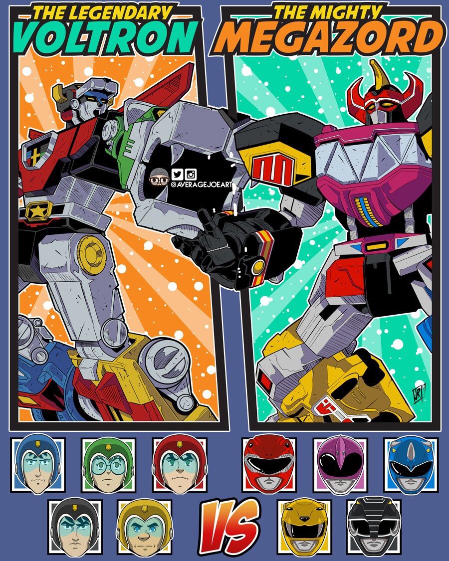 Power Rangers Vs Voltron