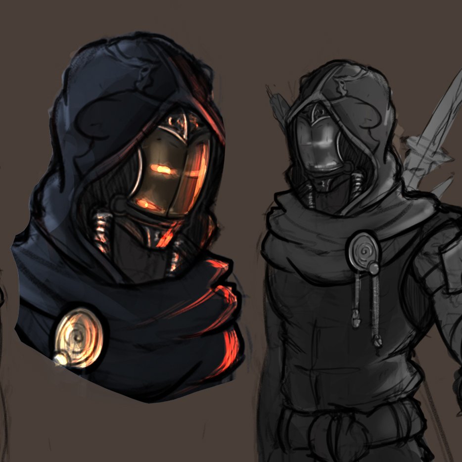 Ninja Mask Concept Art