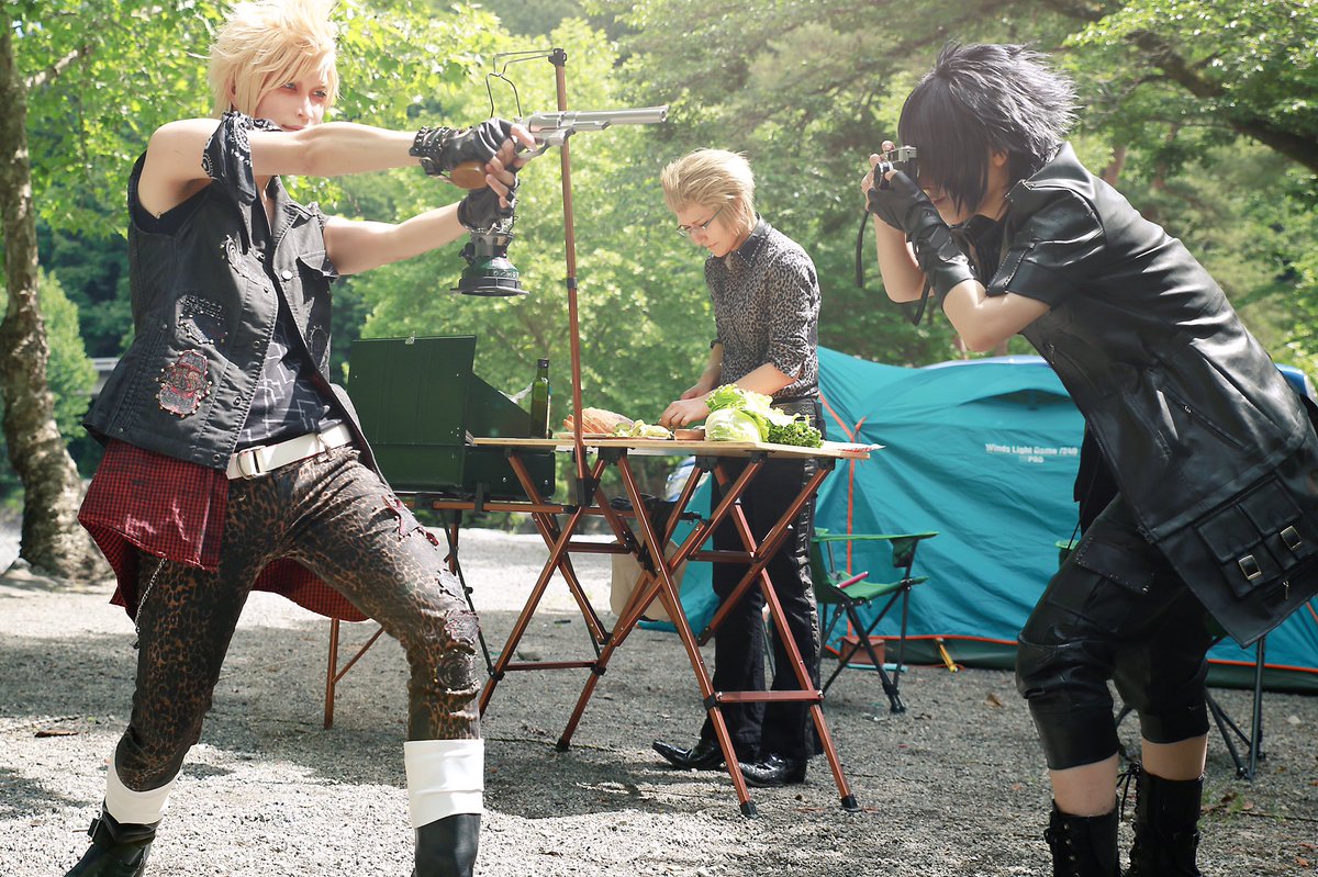 Impressive Prompto and Cindy Cosplay- Photo & Video Shoot : r/FFXV