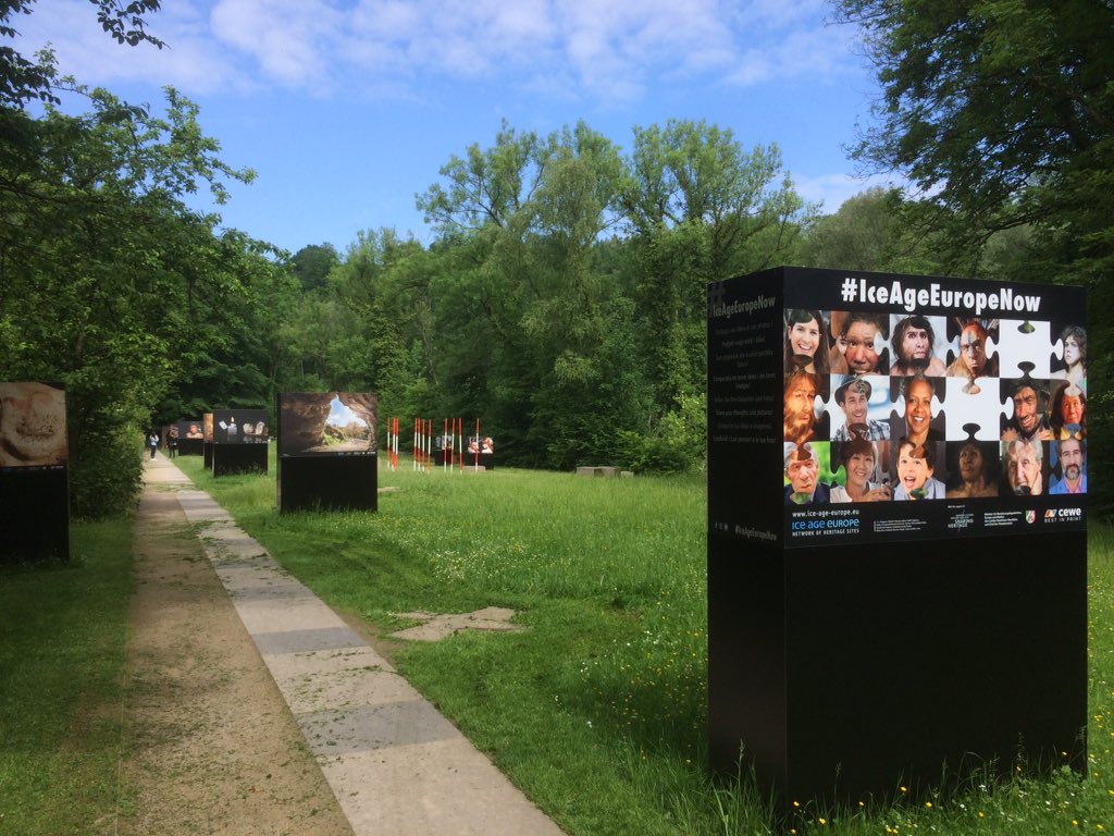 Thanks Gerd-Christian Weniger for personal tour of Neanderthal museum ...