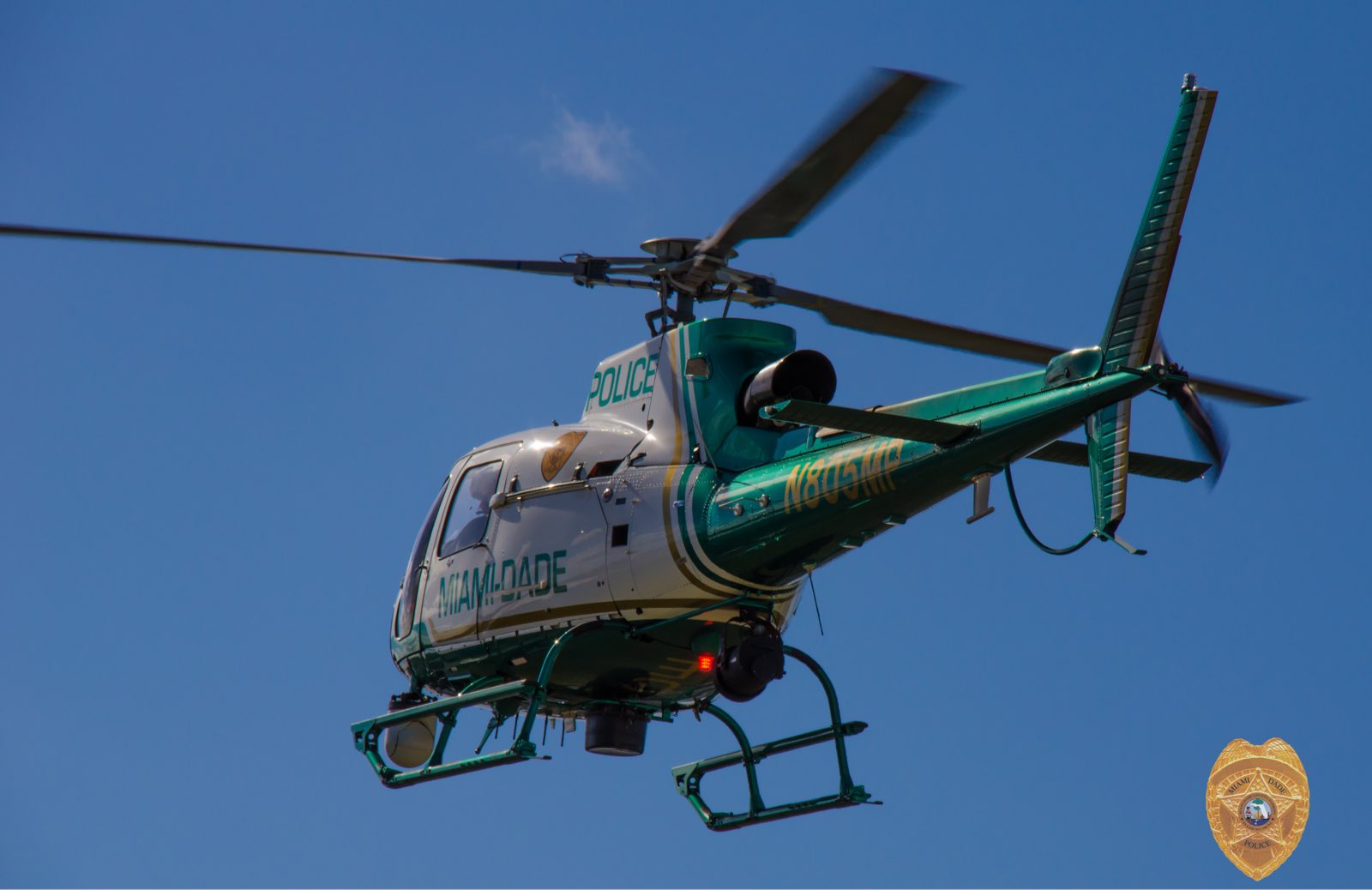 Miami Dade Police Department Helicopter