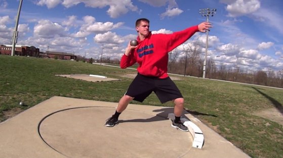 Shot Put Power Position