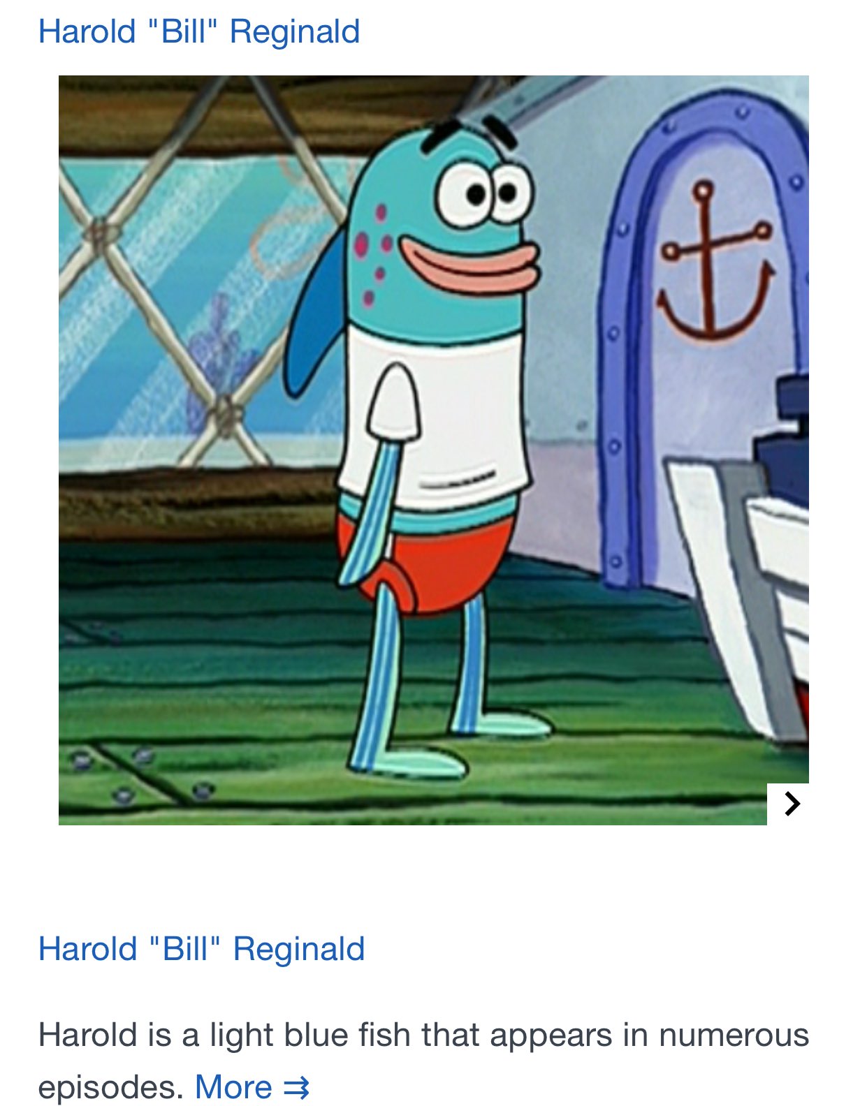 Blue Fish On Spongebob