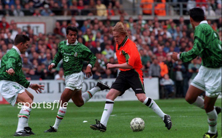Fantasy Kit Friday – Ireland orange third kit, 1993 – Museum of Jerseys