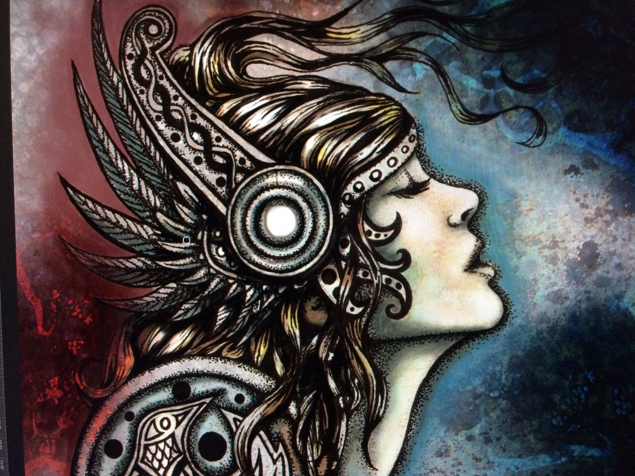 Norse Valkyrie Painting