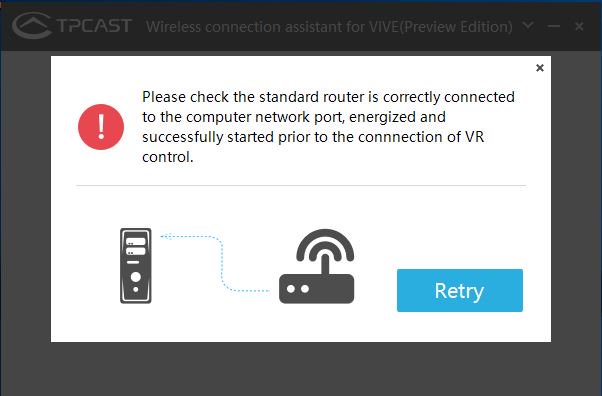 Received my TPCAST today, can't get the network/router to work. Anyone ...
