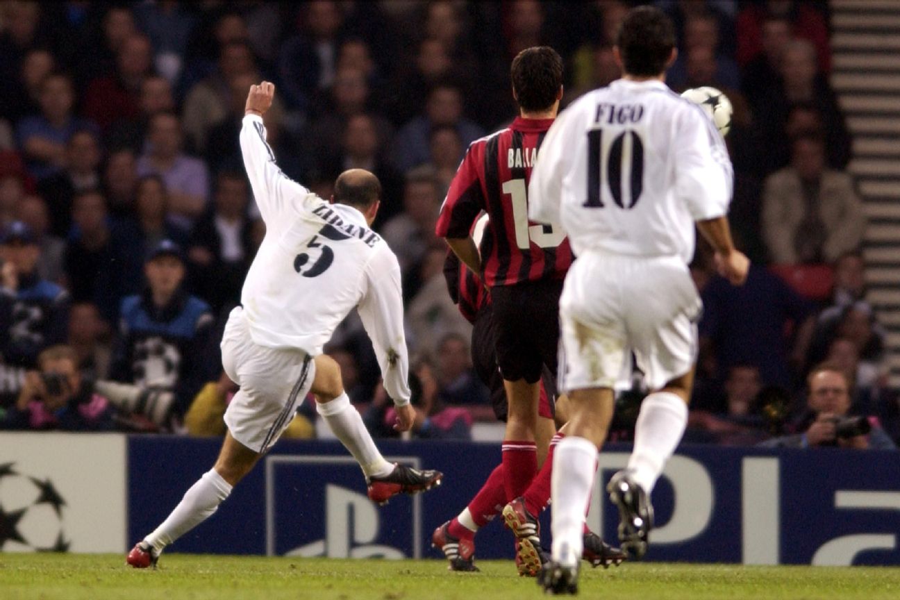 Zinedine Zidane Goal Champions League Final Zinedine Zidane's Stunning