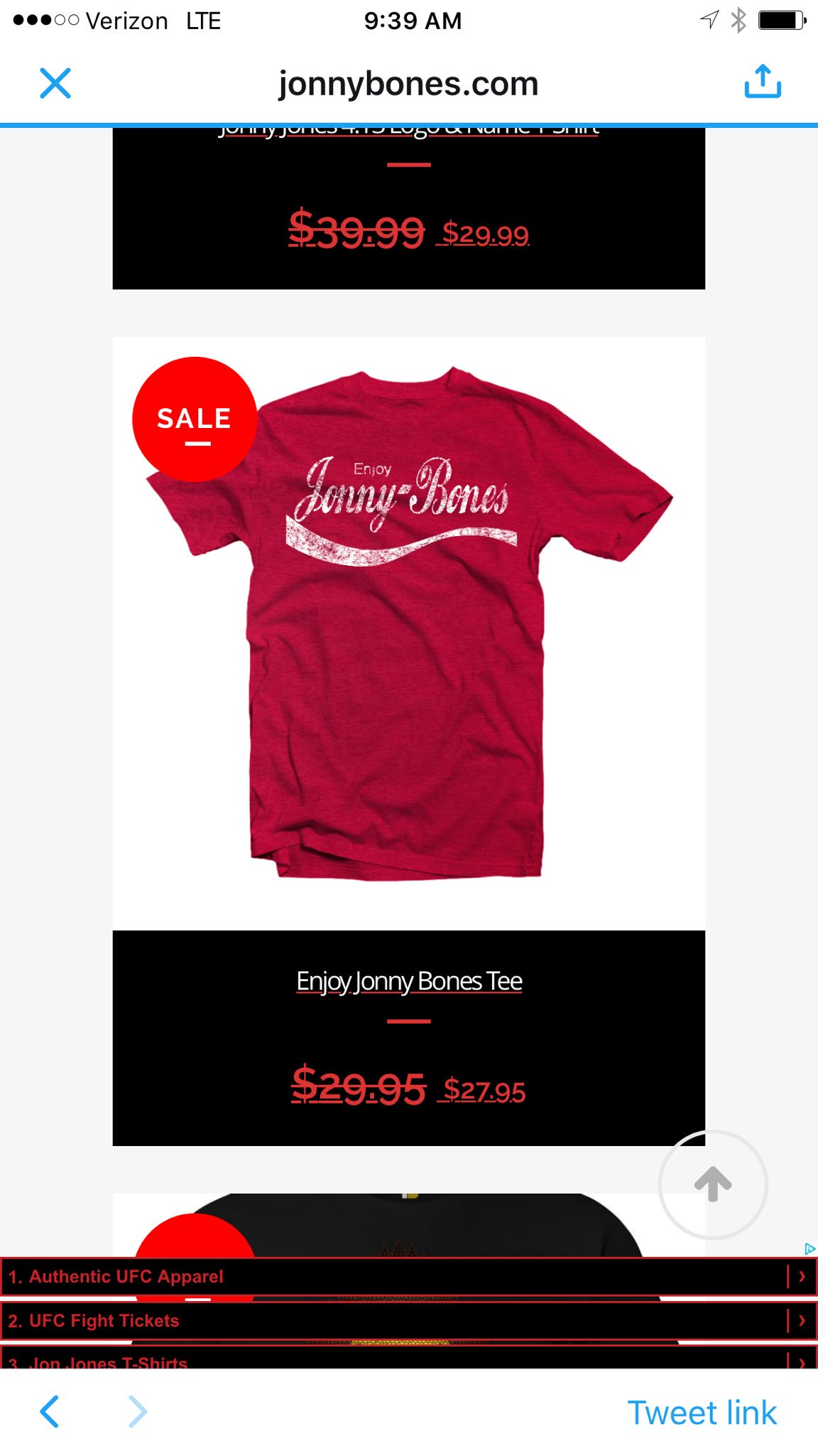 Trolling Jon Jones now selling Coke-a-Cola t-shirts because he's the ...