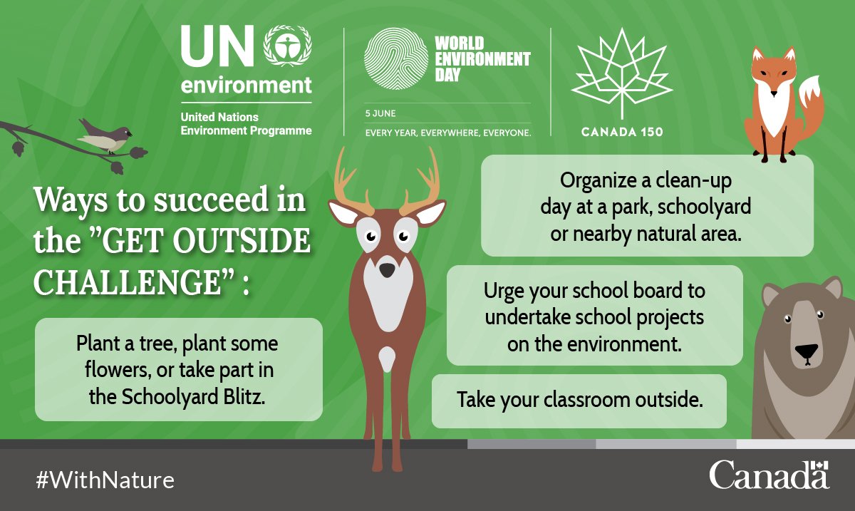 Environment Canada on Twitter: "Help us make the #SchoolyardBlitz the ...
