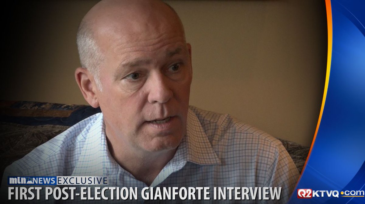EXCLUSIVE: Greg Gianforte speaks with Mike Dennison in his first ...