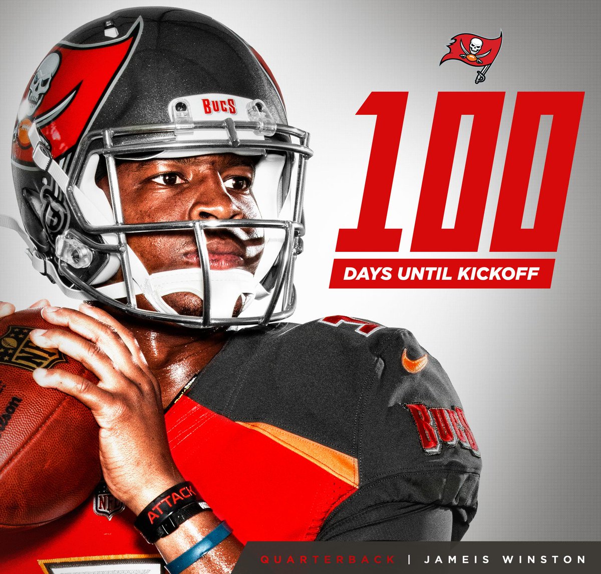 100 days until Buccaneers kickoff! SiegetheDay | Tampa Bay Buccaneers | Scoopnest