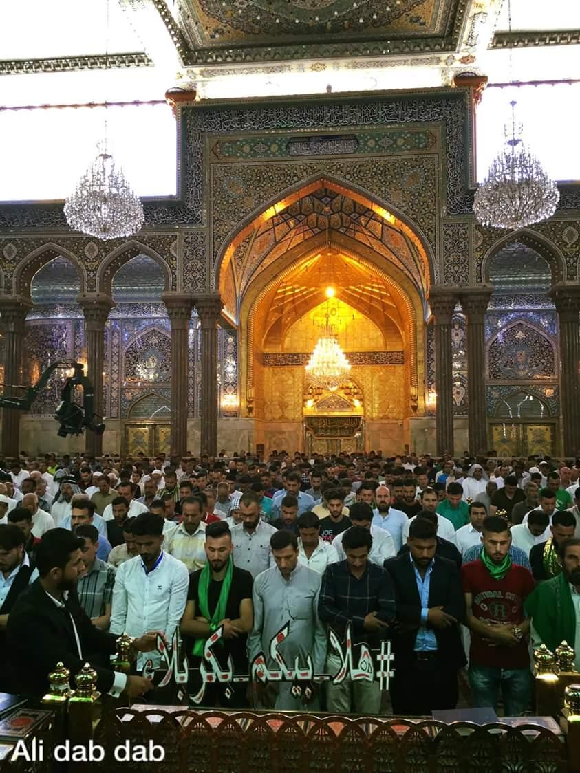 Sunni Muslims Praying