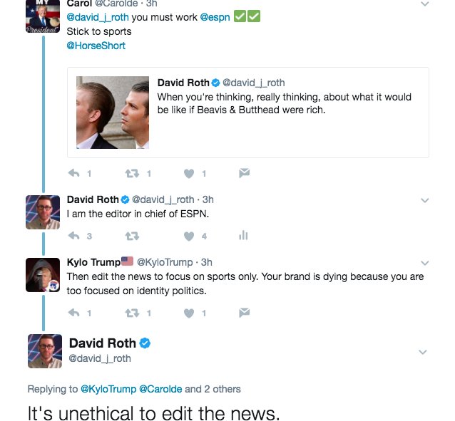 David Roth on Twitter: "As it happened we stayed in tonight.…