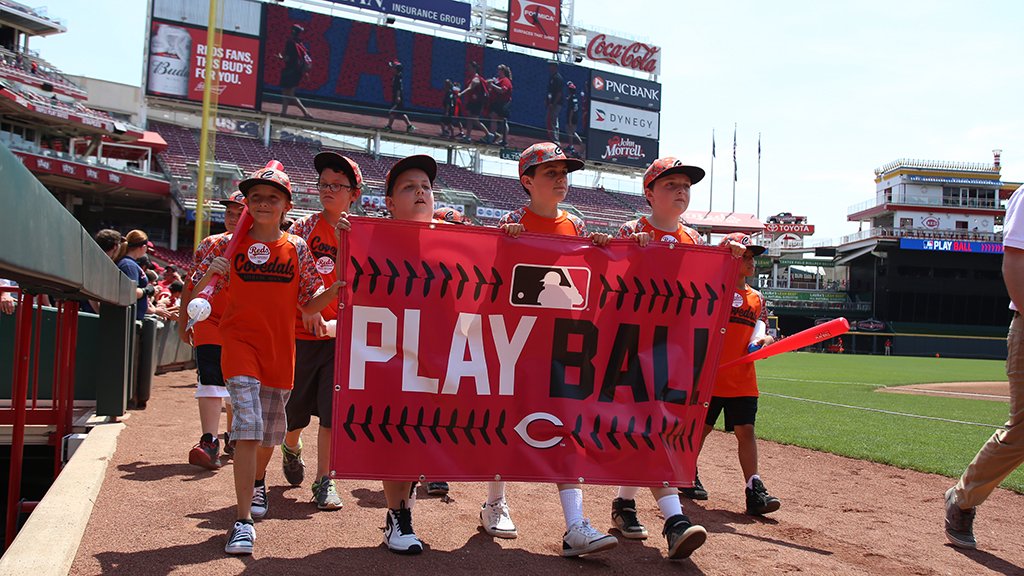 Nothing better than getting Sunday started with a PlayBall parade ...