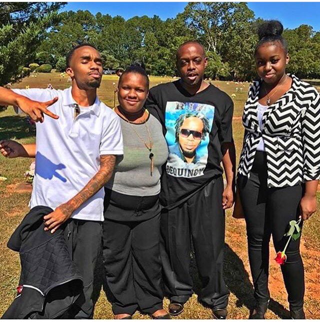 Derrick Dukes' son gave me this family picture. Dukes was shot & killed ...