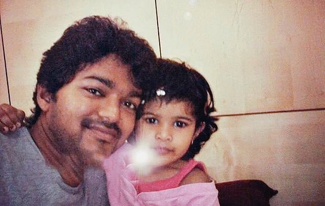 Actor Vijay Daughter Divya Saasha Photo